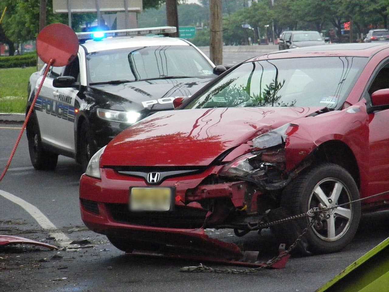 Driver Hospitalized After Car Goes Into Paramus Utility Pole | Paramus ... Driver Hospitalized After Car Goes Into Paramus Utility Pole | Paramus ...