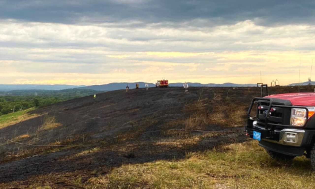 Brush Fire Torches 11 Acres At Former Western Mass Landfill | Amherst ...
