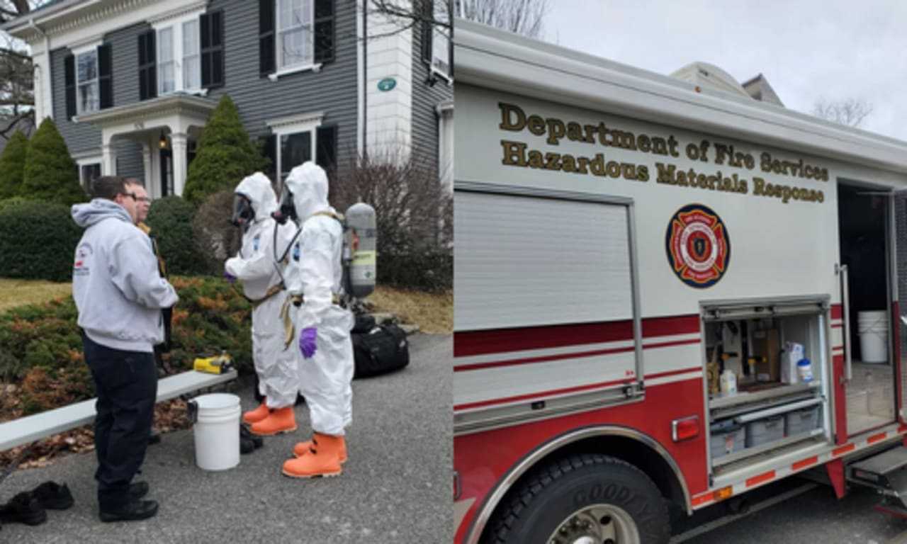 Hazmat Crews Help Resolve Mercury Spill Inside Dedham Home: Fire ...