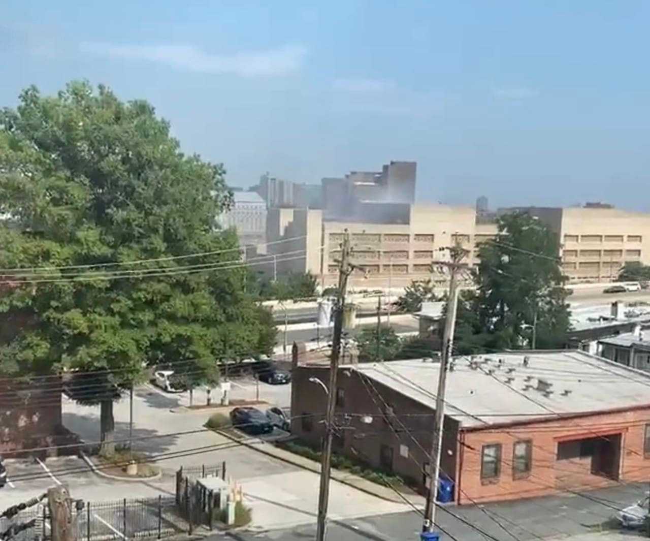 Building Fire Reported At Baltimore Central Booking & Intake Center ...