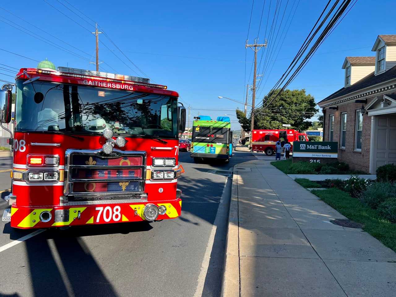 Lanes Closed Following Ride On Bus, Vehicle Collision | Gaithersburg ...