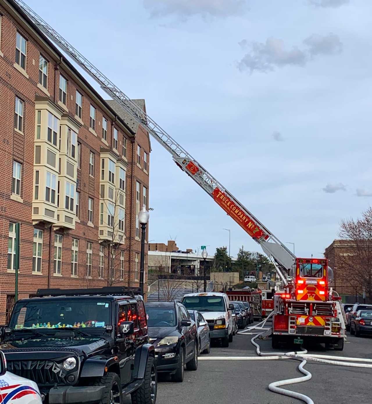 Barricaded Person Set Fire In Southeast DC Apartment Building During ...