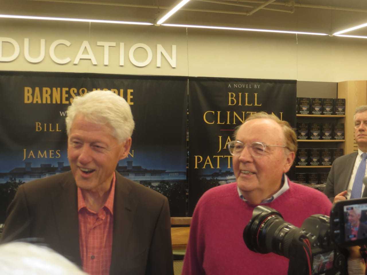 Hundreds Attend Clinton, Patterson Book Tour In Westchester | Mount ...