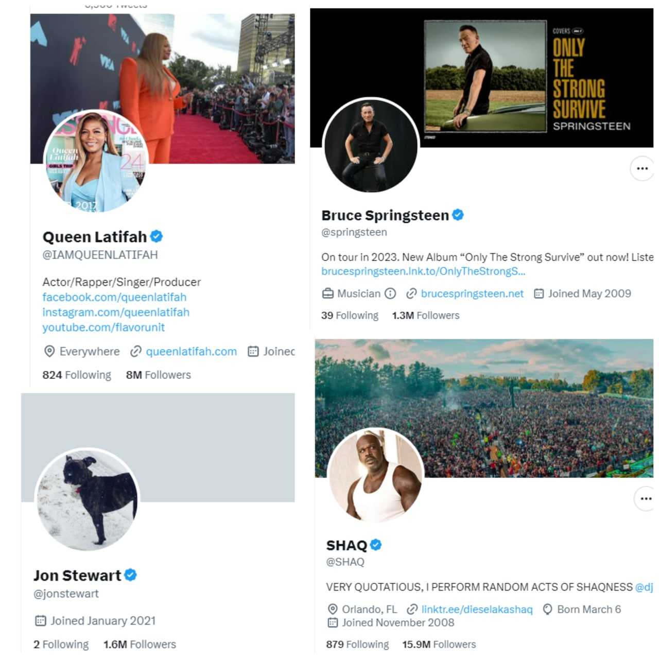 Checkmark! New Jersey Celebs Regain Verification Status | Paramus Daily ...