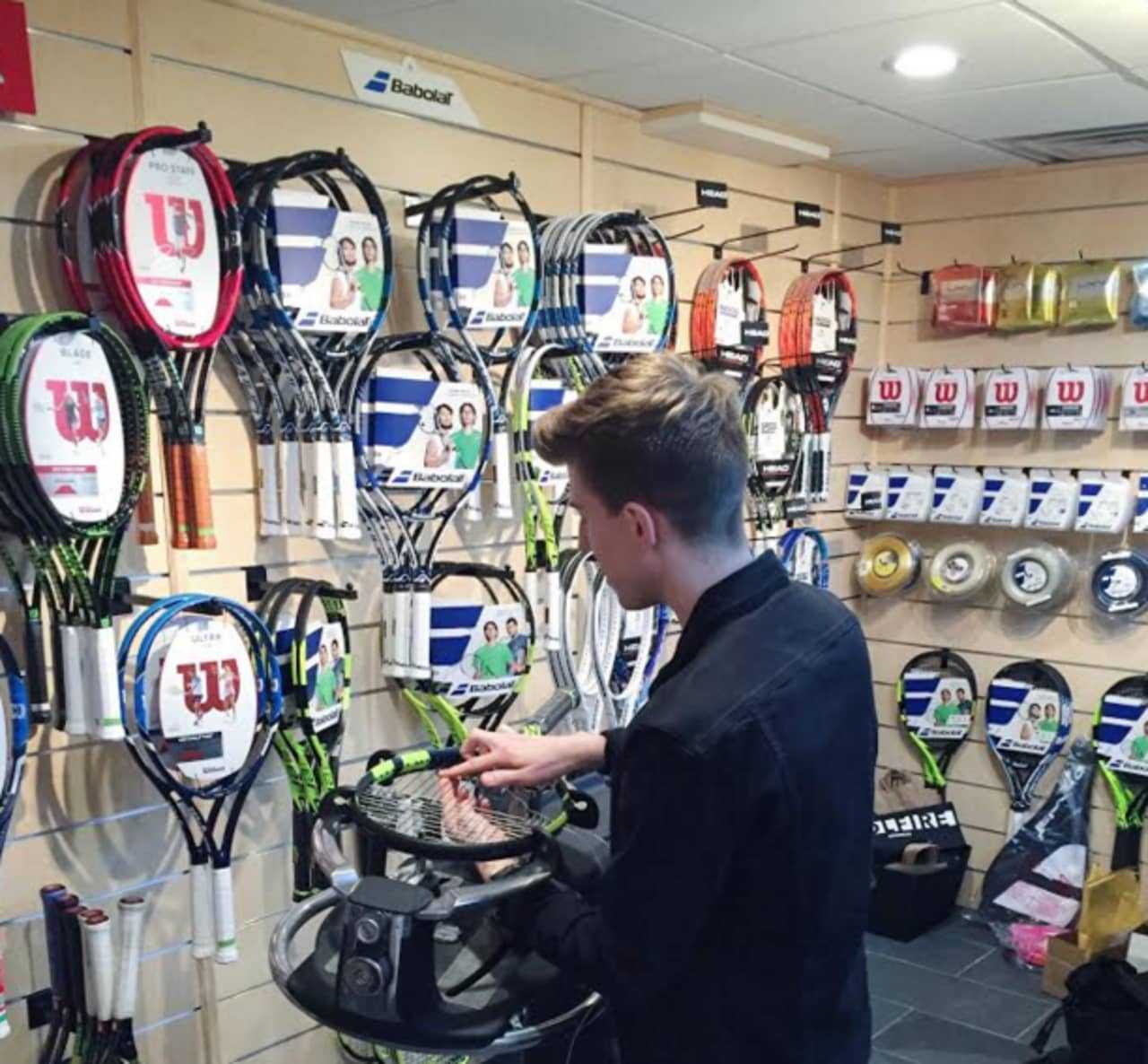 Saw Mill Club's New Pro Shop Serves Up Professional Racquet Care ...