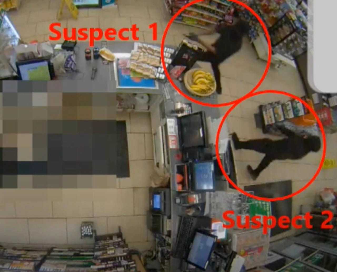Men In Black Caught On Camera During Armed Robbery At Maryland 7 Eleven