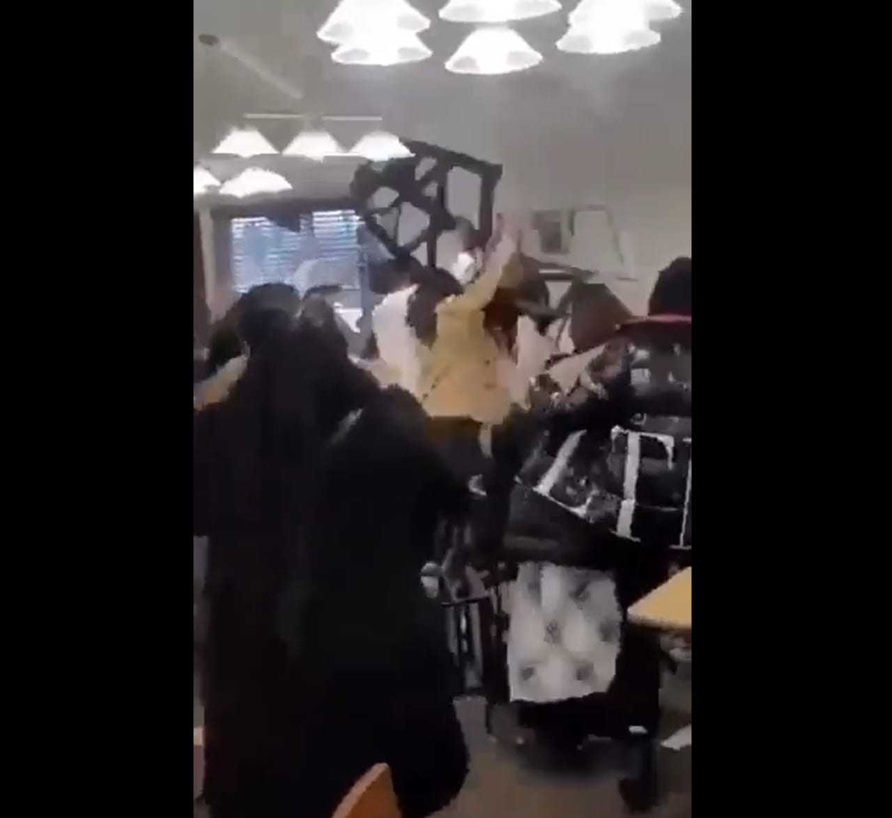 Viral Video Shows Violent Brawl Over Steak Shortage At Bensalem Golden ...