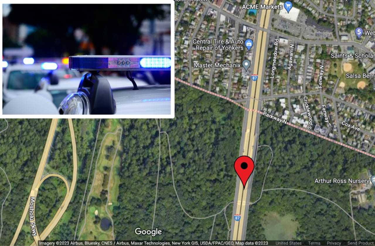 Larceny Suspect Drives Wrong Way On I-87 After Chase In Yonkers ...