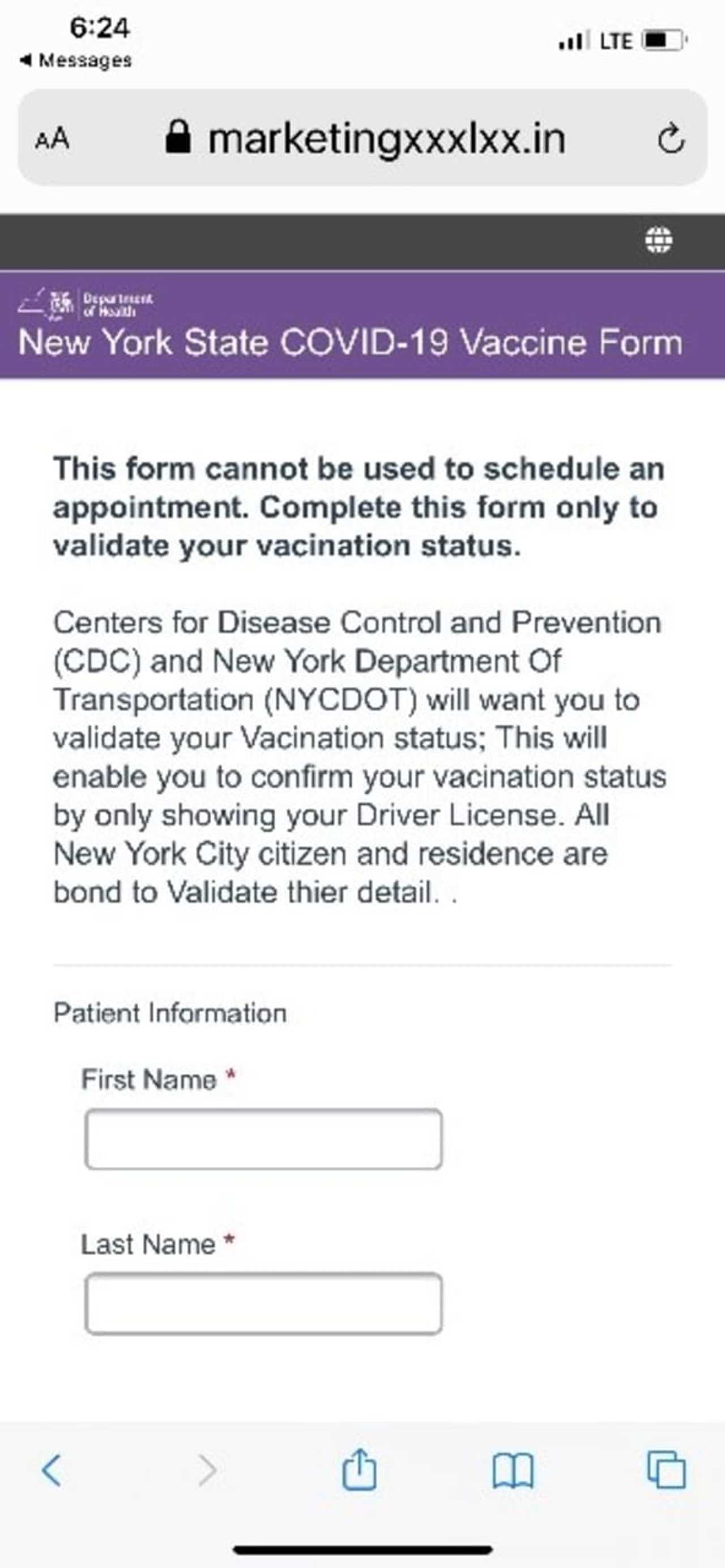 Covid-19: Alert Issued For Text Message Phishing Scheme On Vaccine ...