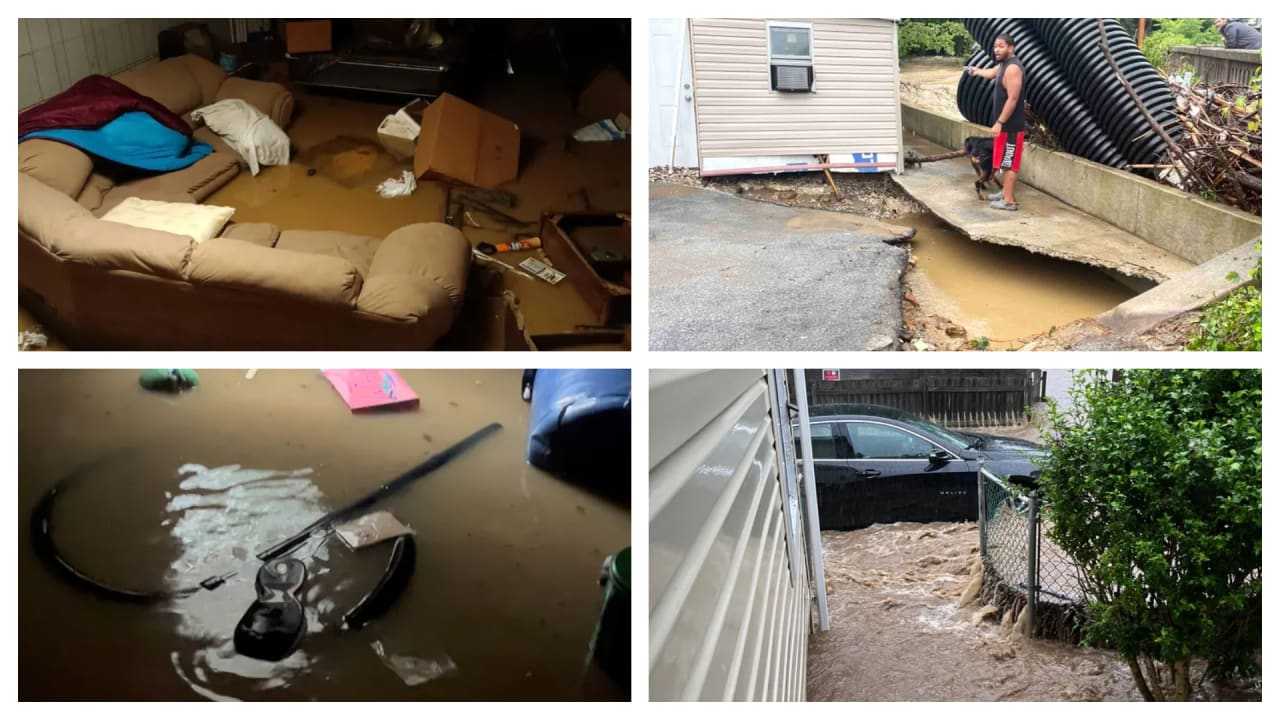 Once In 1,000 Years Flood Leaves Residents Underwater In Eastern PA ...
