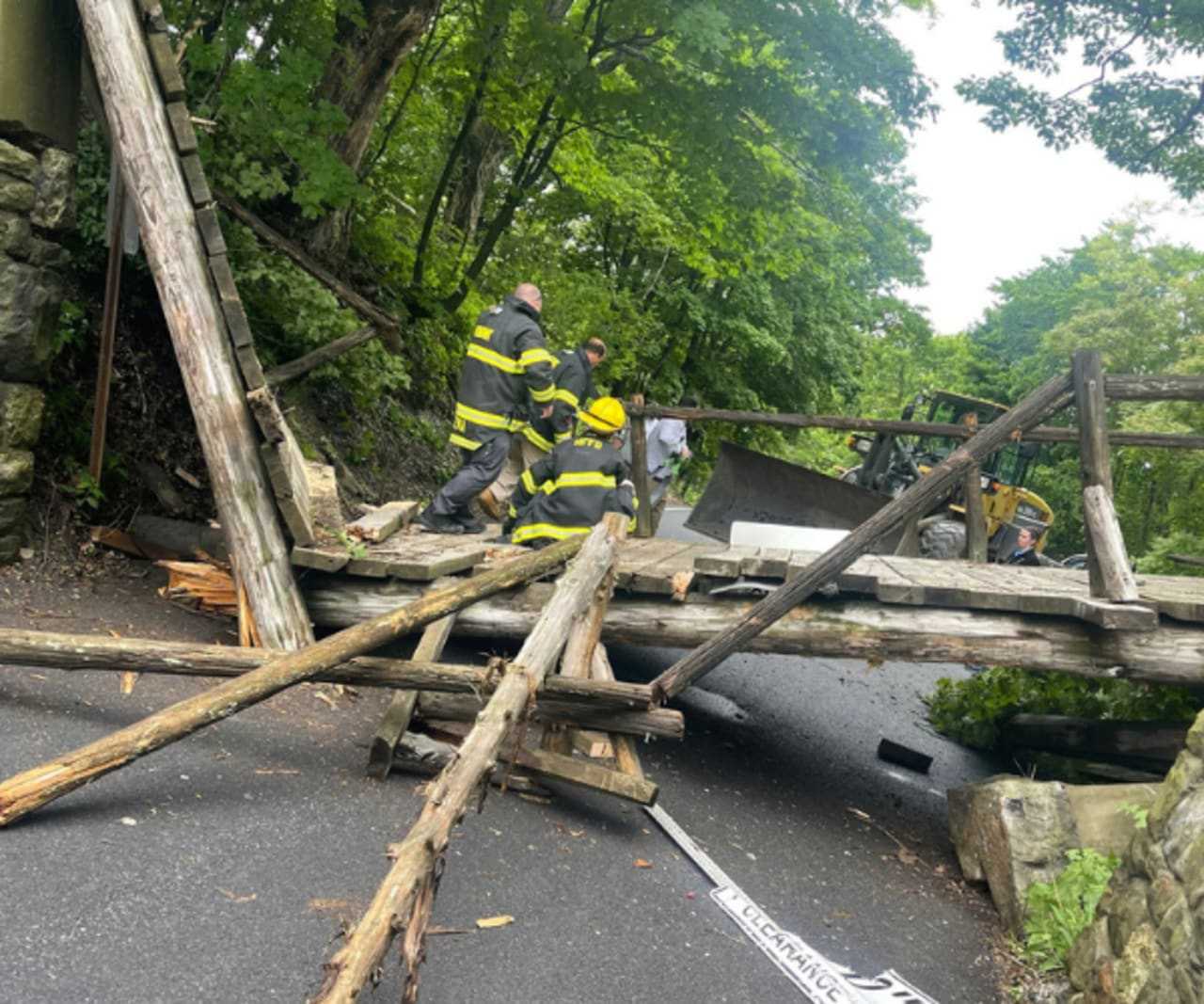 Concrete Truck Destroys Bridge In Hudson Valley | Kingston Daily Voice