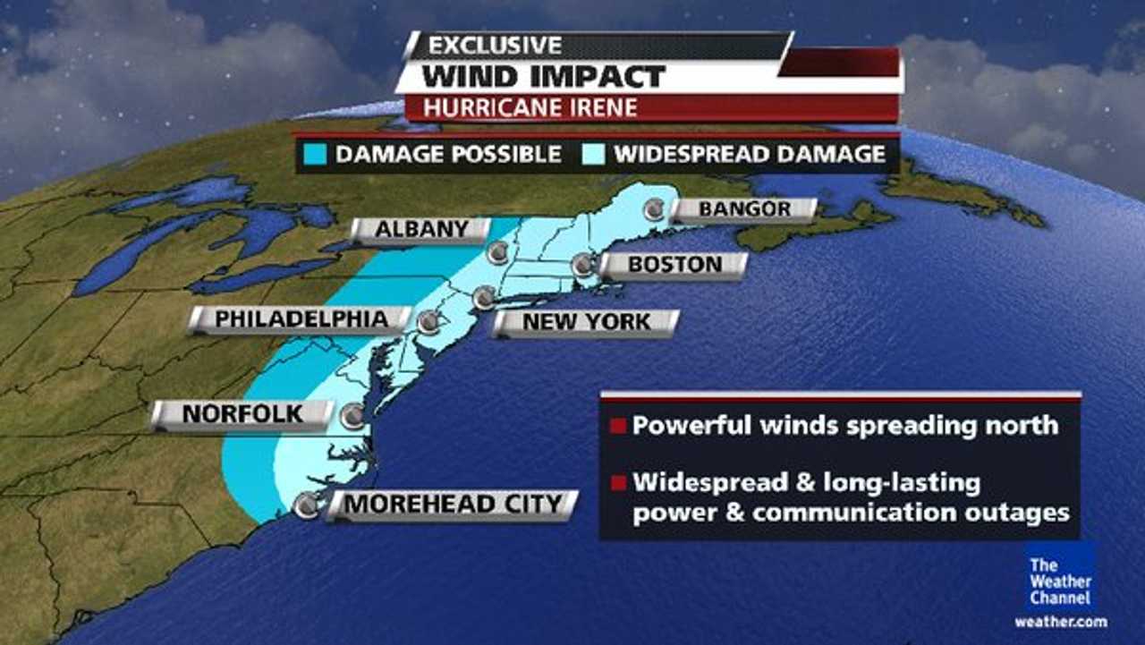 Irene winds bearable, but floodwaters rising in North Jersey ...