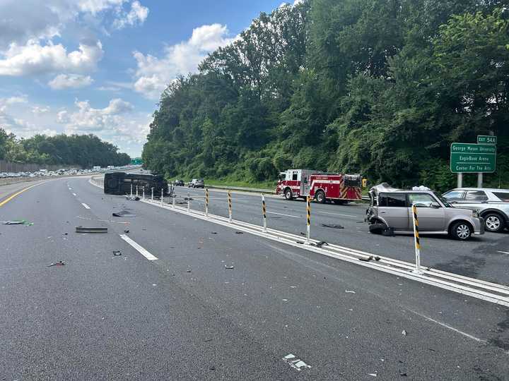 1 Dead, 3 Injured In 4-Car Pileup On I-495: State Police (Developing) | Mechanicsville Daily Voice