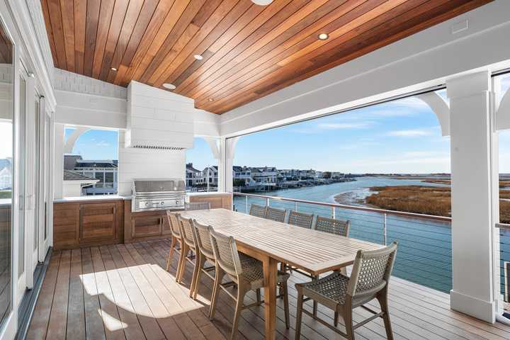 $12.5M Bayfront Beauty: NJ Beach Estate Has 5-Stop Elevator, Rooftop ...