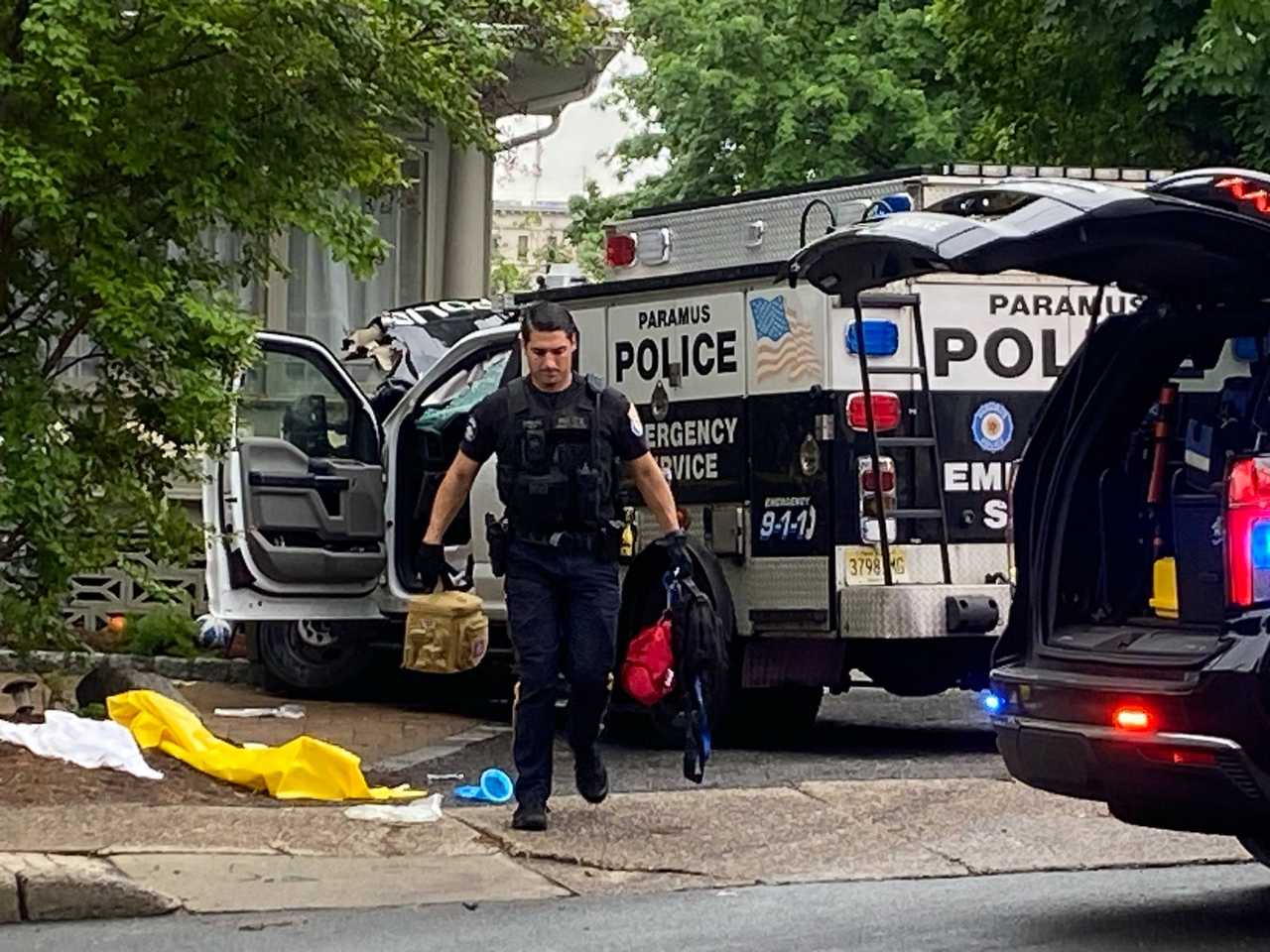 Paramus Police ESU Officer Hospitalized In Crash Responding To ...