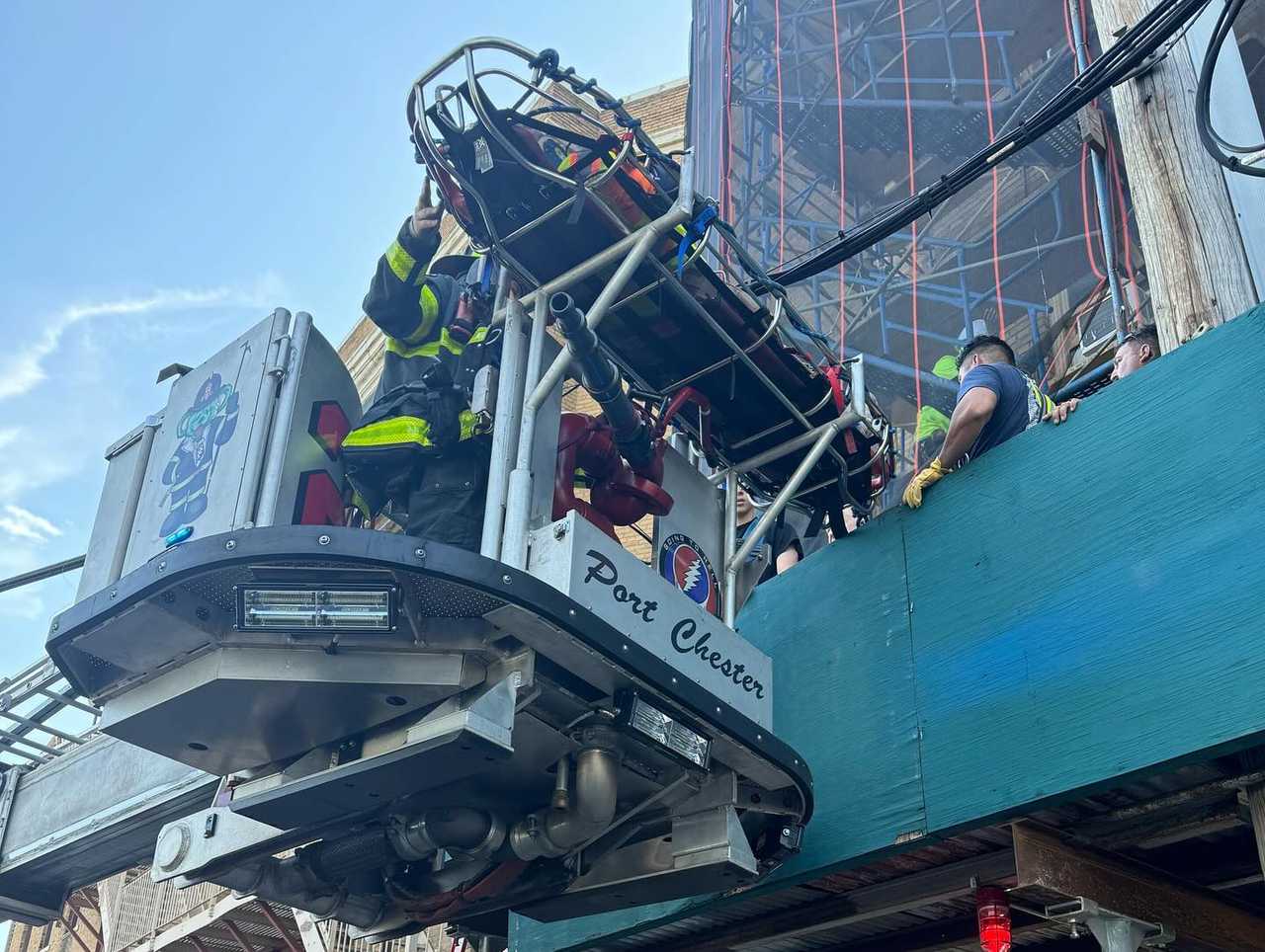 Injured Worker Rescued From Scaffolding At Westchester Construction ...