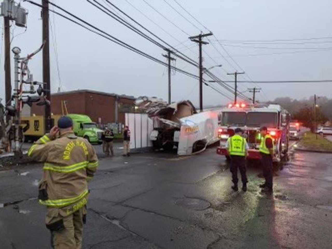 Train, Tractor-Trailer Involved In CT Collision | East Windsor Daily Voice