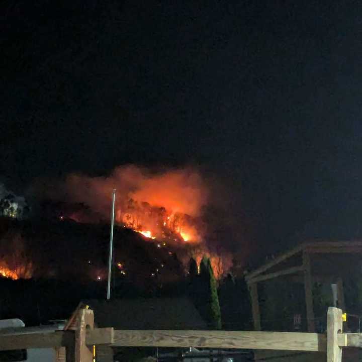 140-Acre Wildfire Possibly Sparked By Halloween Fireworks Continues To ...