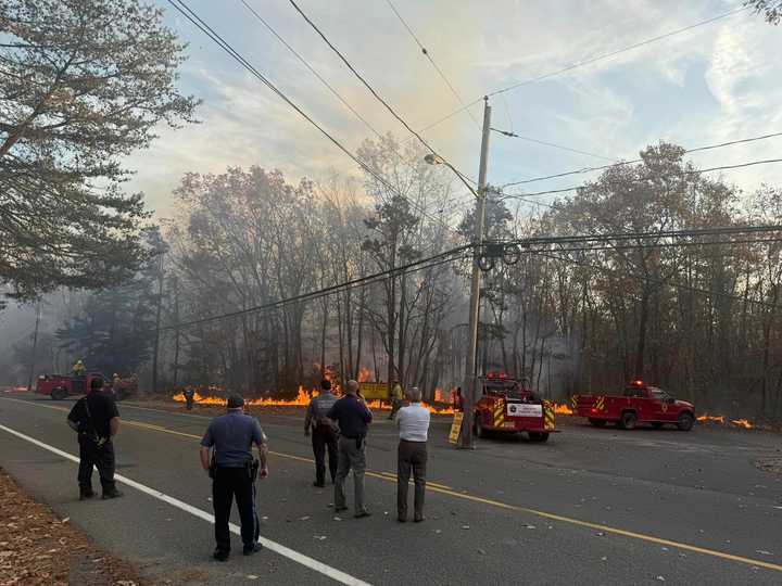 Five Wildfires Rage Across NJ: Here's The Latest Update On Each One ...