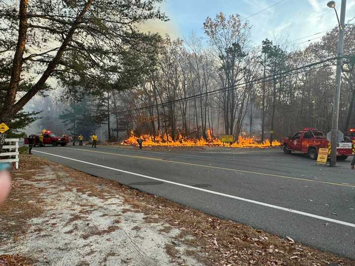 Raging Wildfires Spark Evacuations, Smoke Advisories Across New Jersey ...