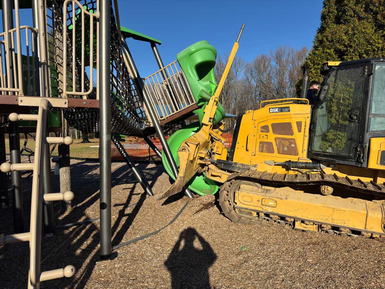 Playground Pandemonium: Bulldozer Rampage Causes $100K in Damage at ...