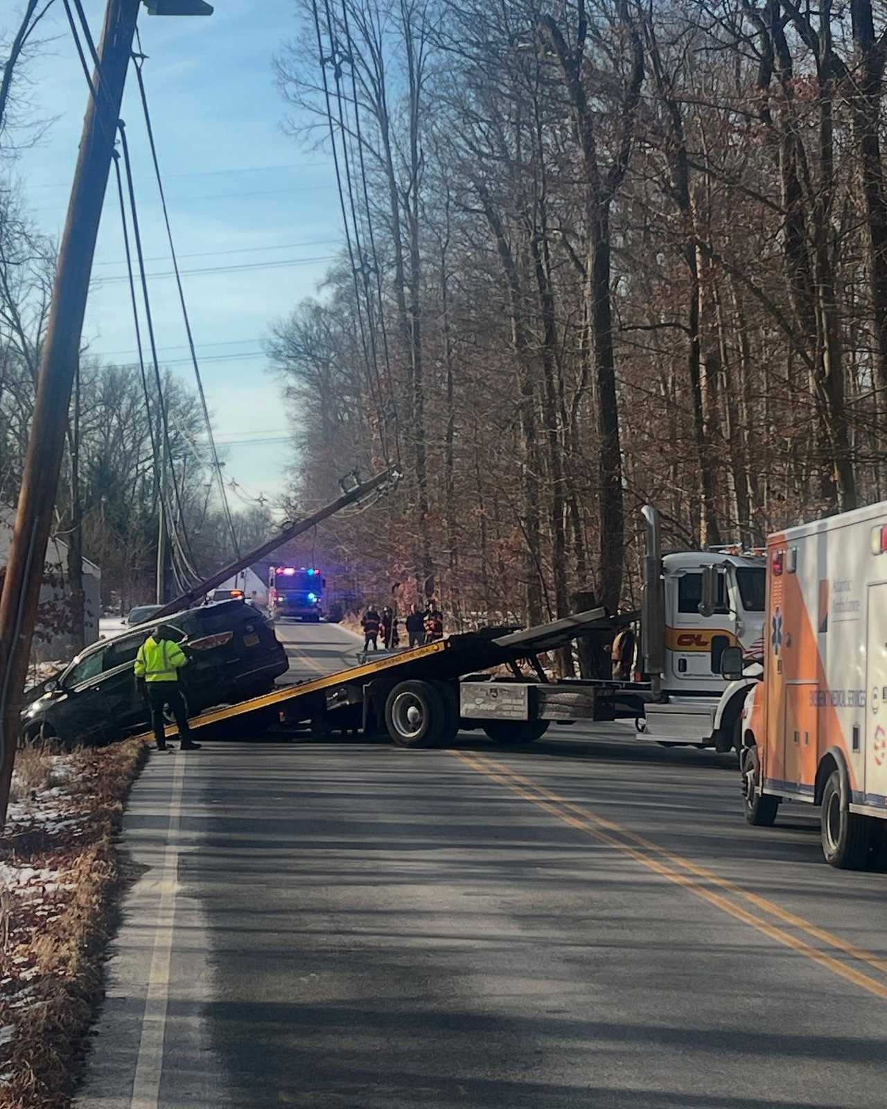 Car Crashes Into Telephone Pole: East Hanover PD | Netcong-Byram ...