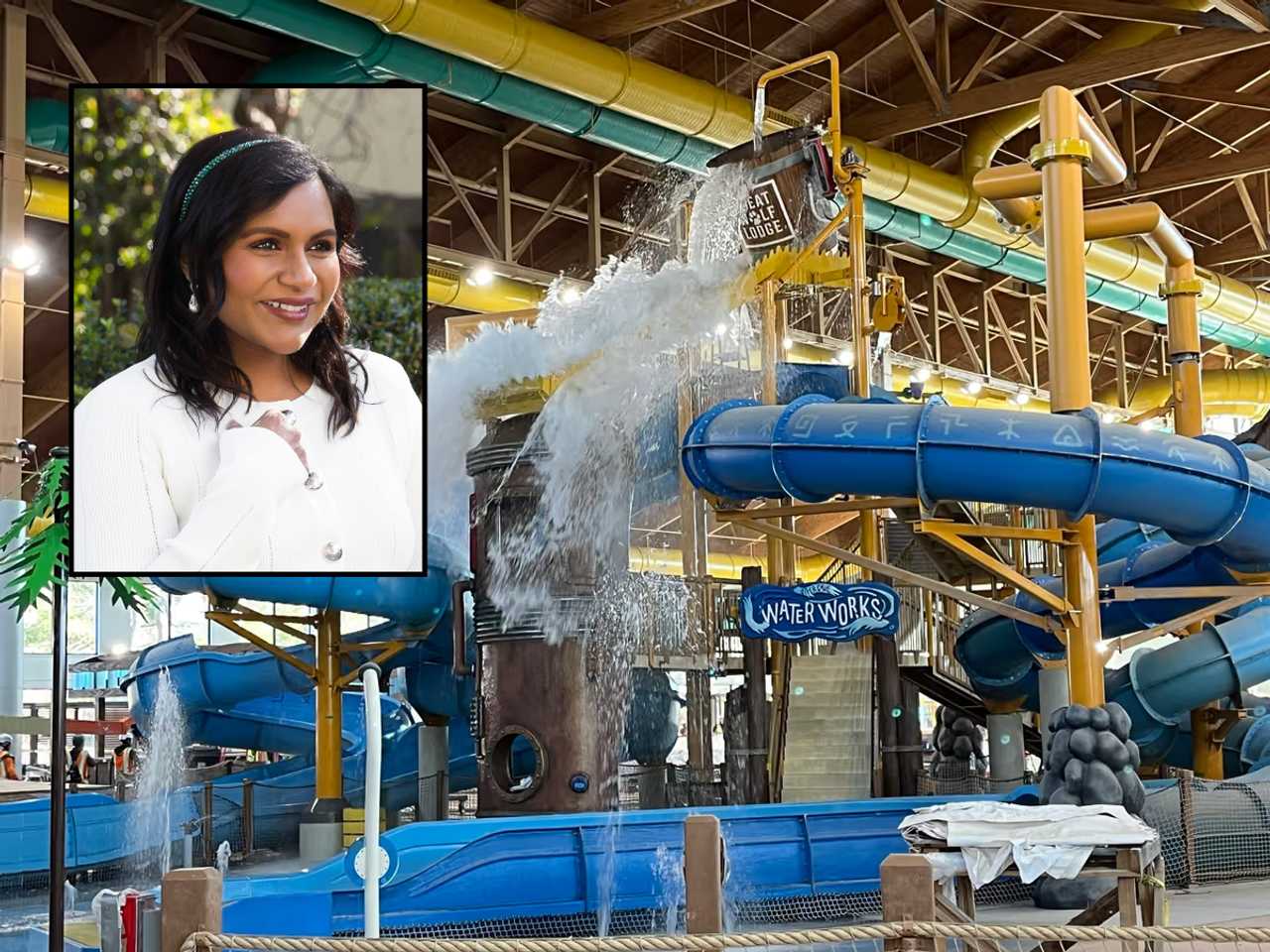 Mindy Kaling Adds Star Power To Splashy Thrills To Great Wolf Lodge ...