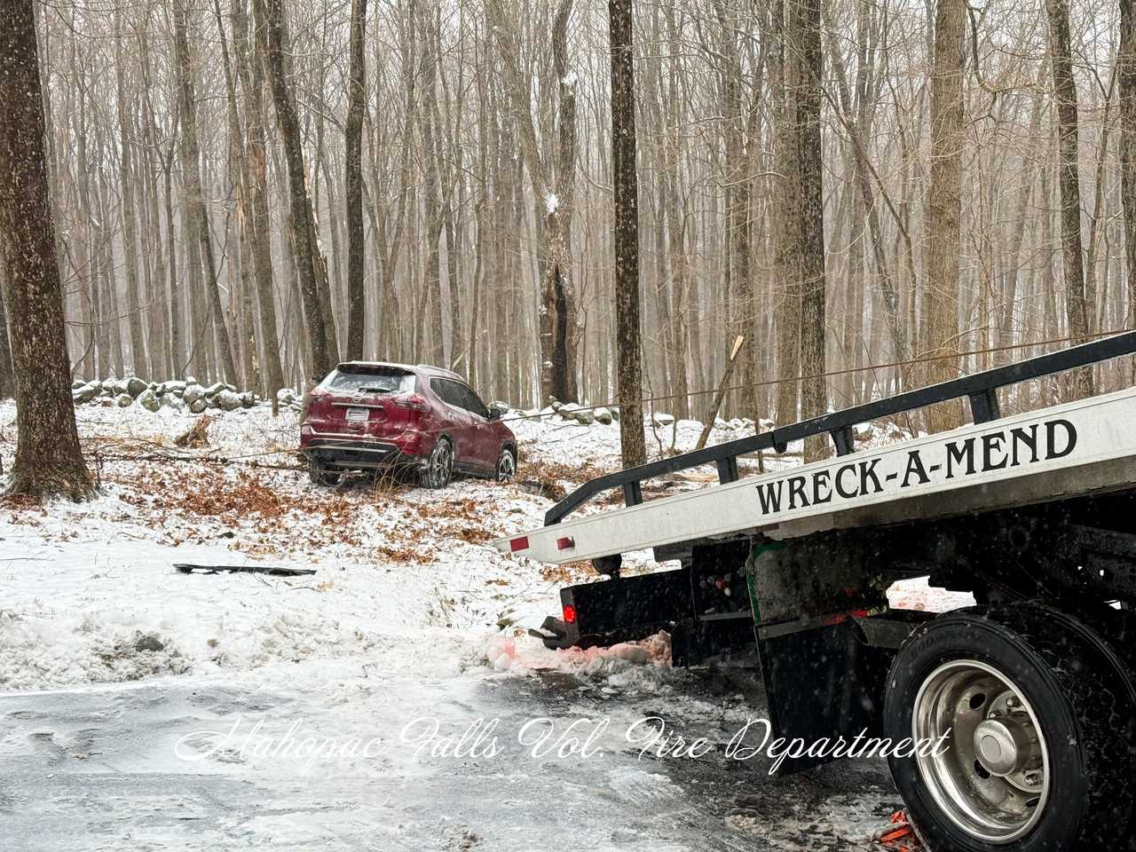 Driver Hospitalized After Car Slides Into Woods In Mahopac | Mahopac ... Driver Hospitalized After Car Slides Into Woods In Mahopac | Mahopac ...