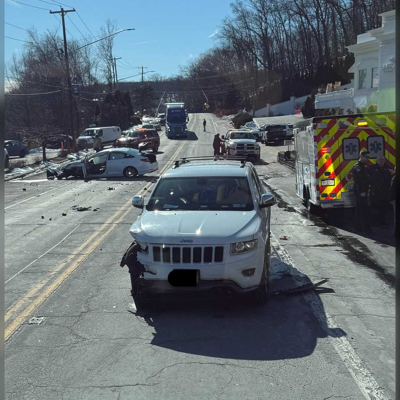 Crash Shuts Down Busy Road In Hudson Valley, Injures Victims | Chappaqua Daily Voice