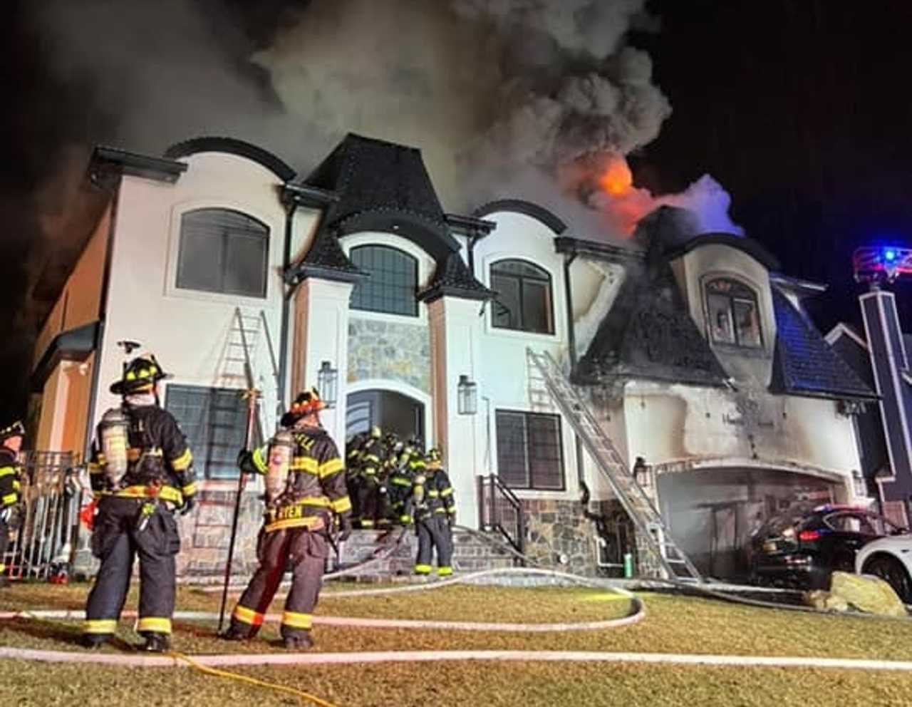 Family Watches Helplessly As Fire Rips Through Paramus Home: Report ...