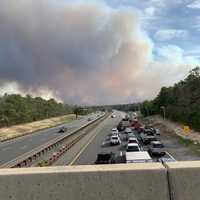 Barnegat Wildfire Burns Through 3,200 Acres, Shuts Garden State Parkway ...