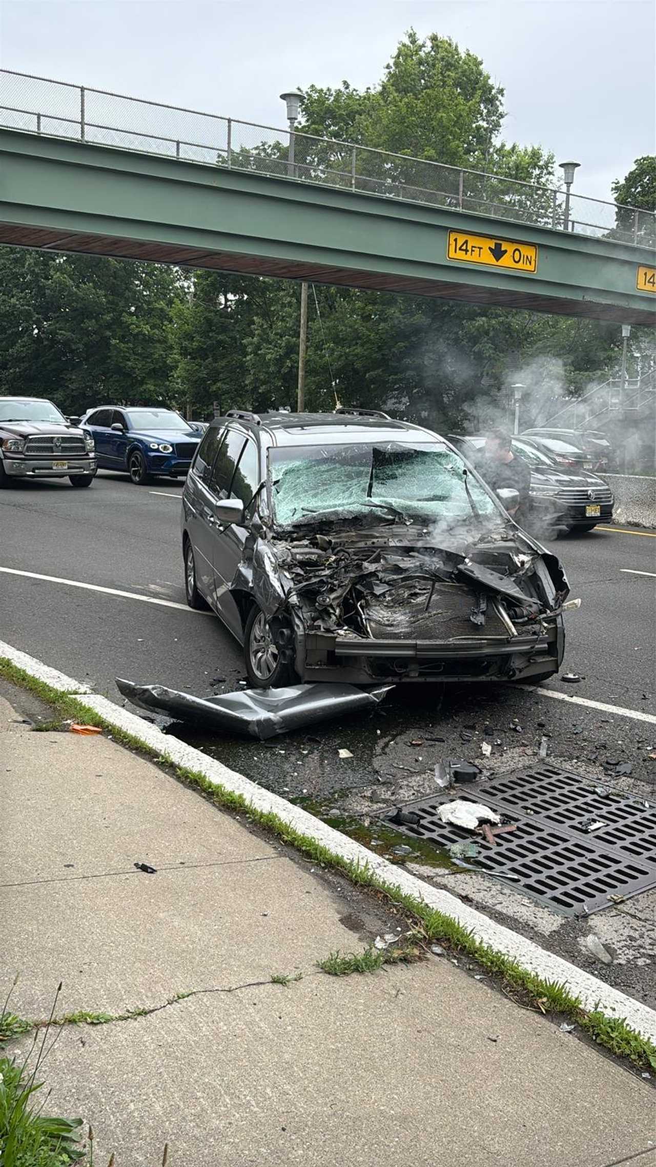 Serious Route 4 Crash Involving Minivan, Jitney Bus Draws Major ...