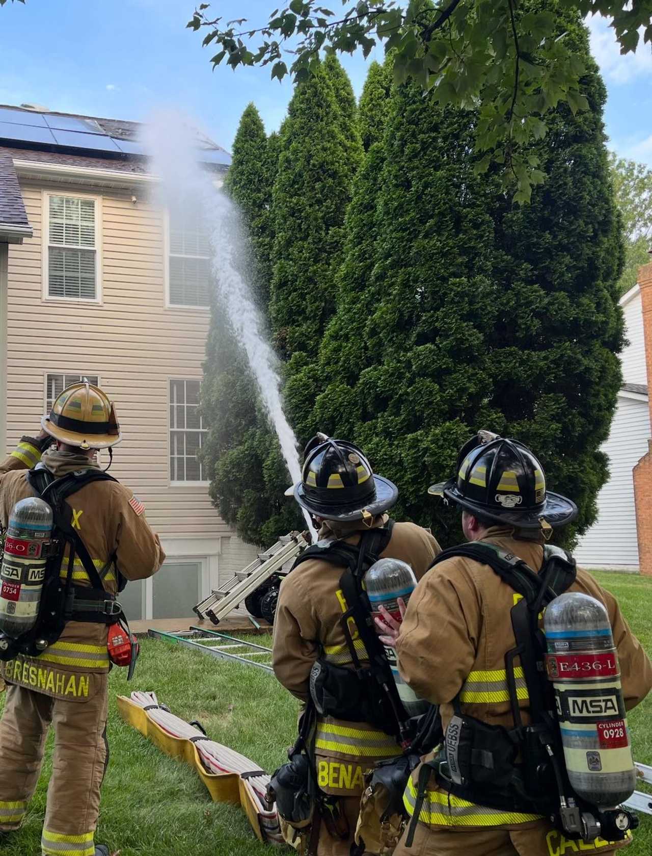 Loud Boom, Then Flames: Solar Panels Blamed For Roof Fire In Reston ...