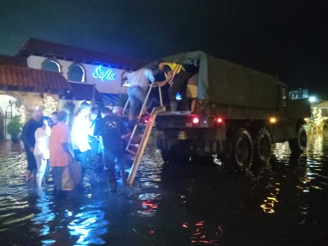 16 People, 3 Dogs Rescued From Floodwaters As Hurricane Erin Slams Margate | Egg Harbor Township ...