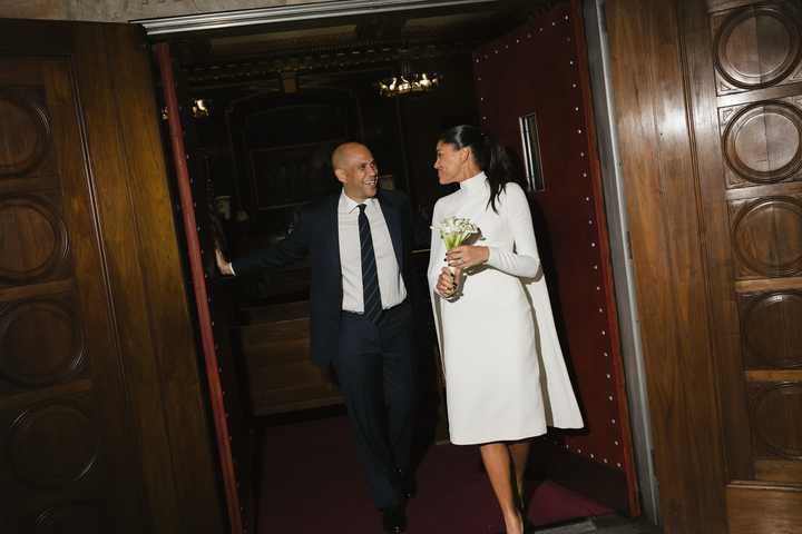 Inside Cory Booker, Alexis Lewis' Private NJ, DC Wedding Ceremonies ...
