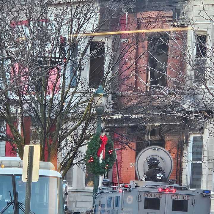 SWAT Team Arrests Fatal Shooting Suspect After Overnight Standoff, Fire ...