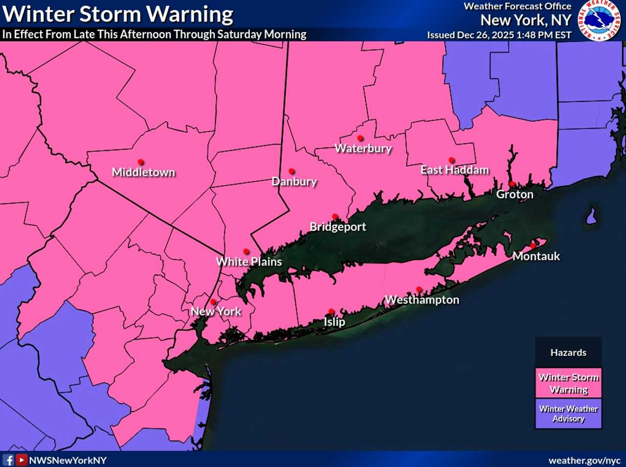 State Of Emergency Declared In NY As Heavy Snow Targets Hudson Valley ...
