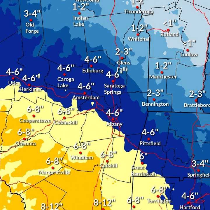 State Of Emergency Declared In NY As Heavy Snow Targets Hudson Valley ...