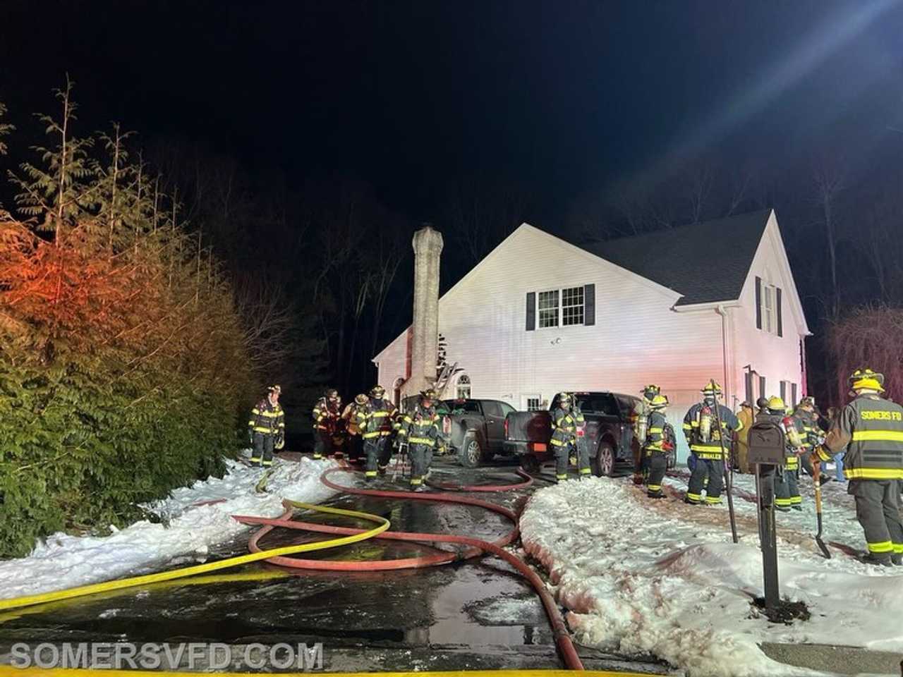 Fire Goes Up Inside Walls Of Northern Westchester Home, Prompts Hours ...