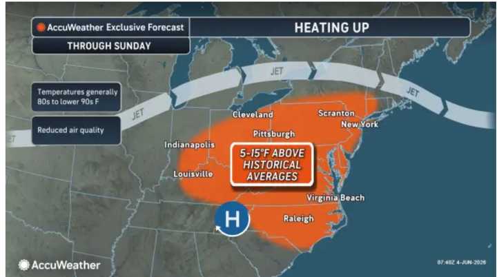 Severe Storms Taking Aim At Northeast: Here's Latest Timing | Mount ...