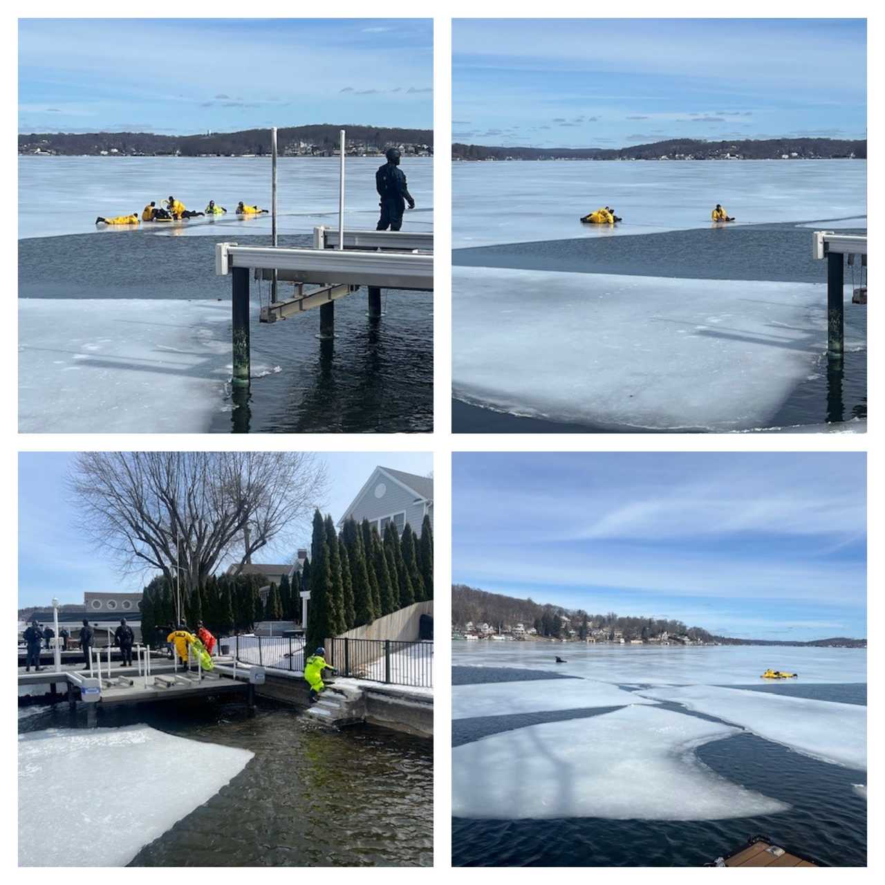 Ice Training Exercise Turns Into Real Life Rescue: Morris County ...