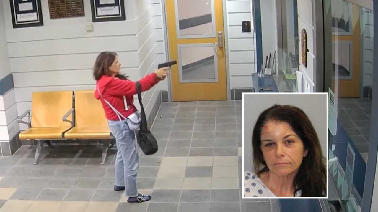 Plainville Woman Who Opened Fire Inside Bristol Police Station Gets 12 ...