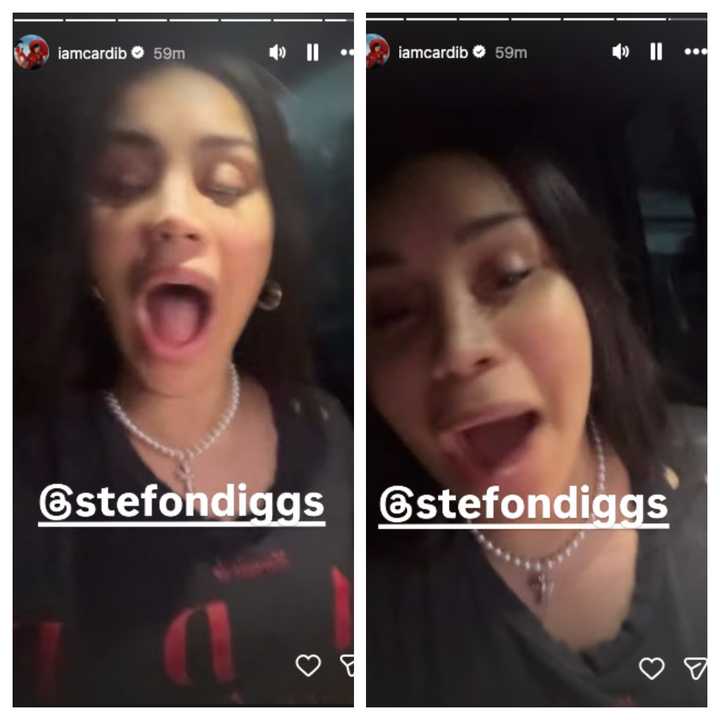 Cardi B's Incoherent Instagram Celly Steals Spotlight After BF Stefon ...