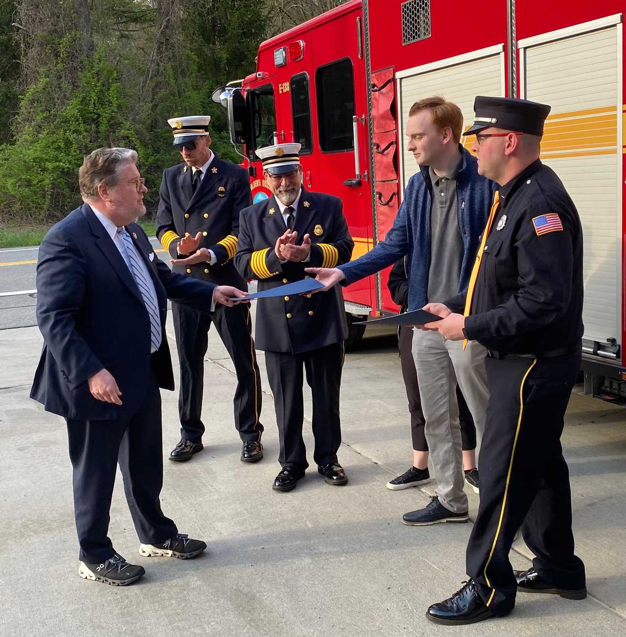 NY Senate Proclamation Honors Fallen Golden's Bridge Deputy Fire Chief ...