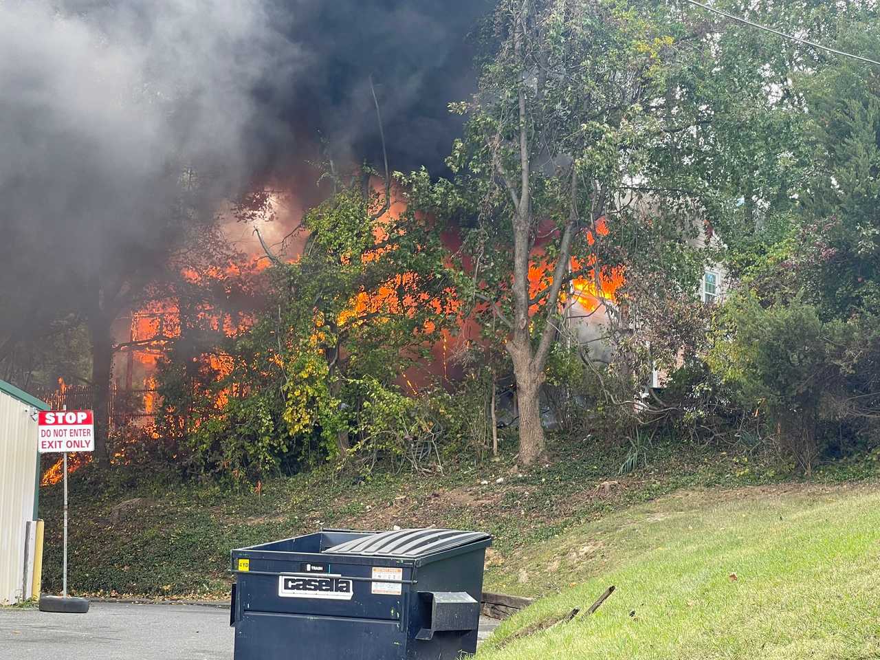 Owner Burning Items In Pit Results In Maryland House Blaze: Fire ...