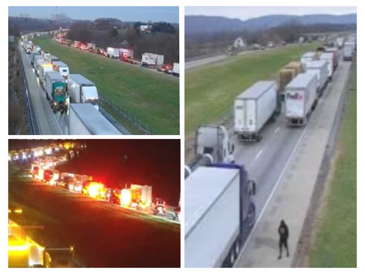 Fatal Four Vehicle Crash Shuts Down I 81 North In Lebanon County