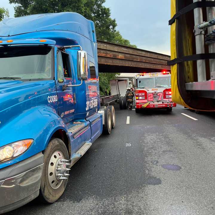 Tractor-Trailer Slams Into DC CSX Bridge, Shuts Down Stretch Of 295 ...