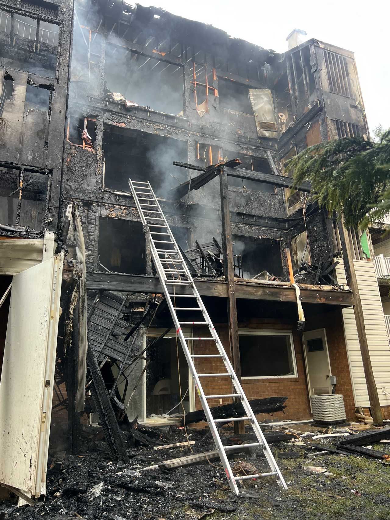 Fast-Moving Fire Causes Partial Roof Collapse In Pikesville Home: Pets ...