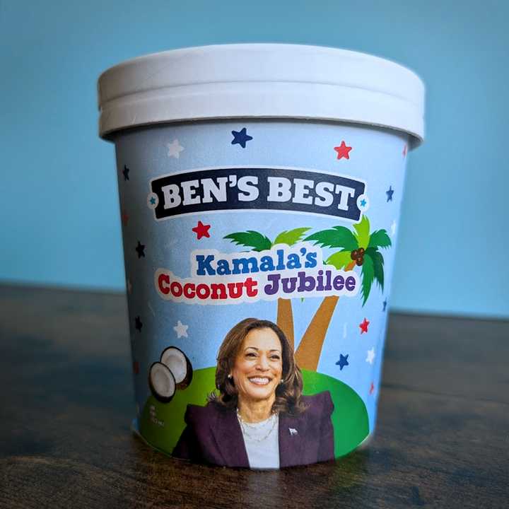 Ben And Jerry Founders Unveil New Kamala Ice Cream Reading Daily Voice