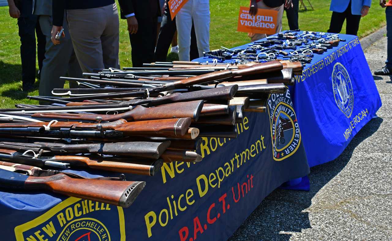 Update Over 13k In Firearms Collected At Gun Buyback Event In New